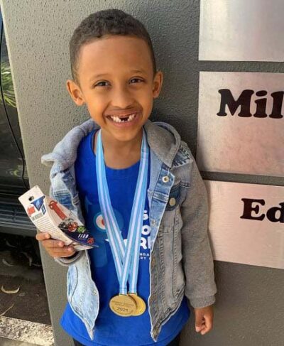 Esmael goes back to school with confidence - Maths and English Learning ...